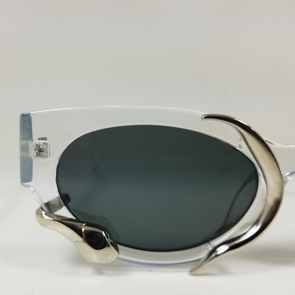 Accessories | Translucent Vintage Fashion Frame Sunglasses With Silver ...